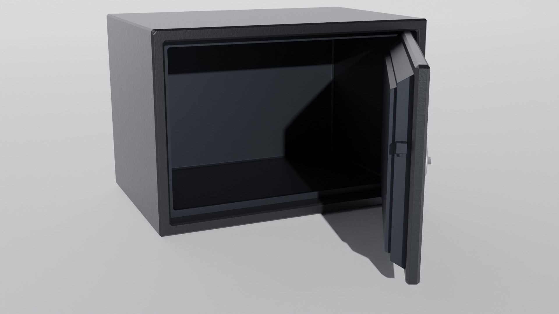 Blender Safe Box 3D model rigged | CGTrader