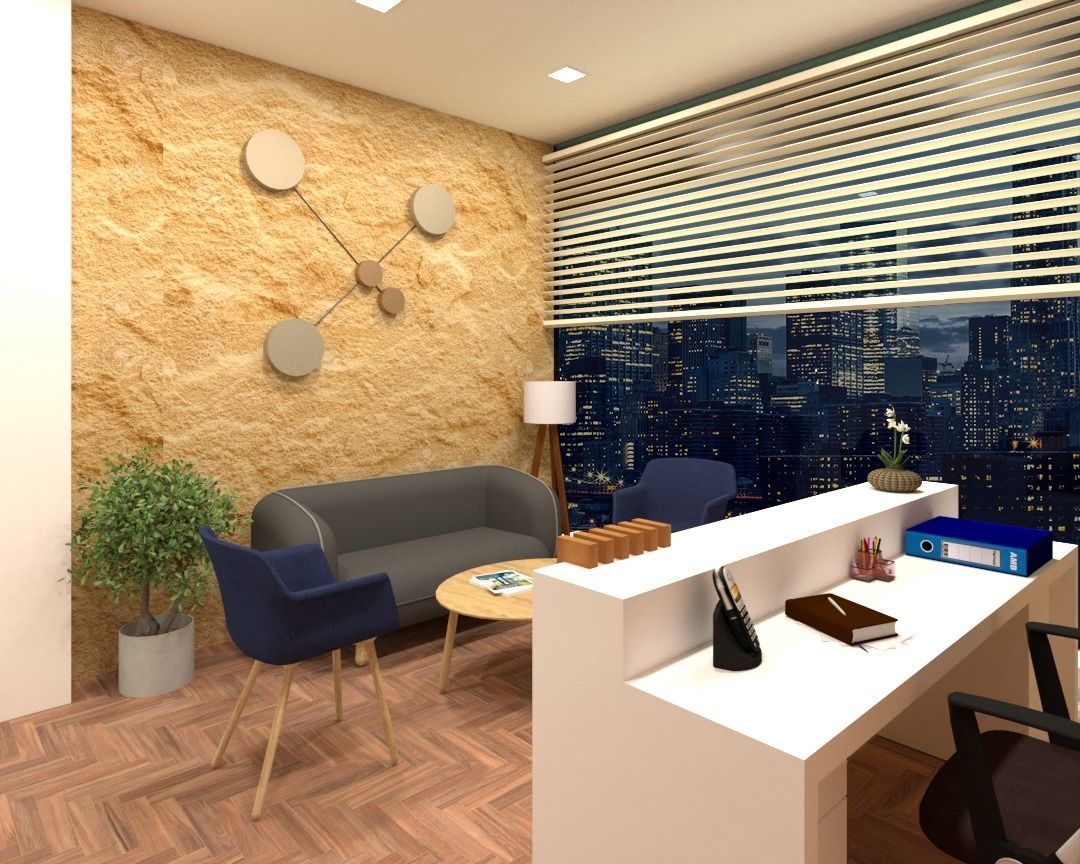 Office Reception Area 3D model | CGTrader