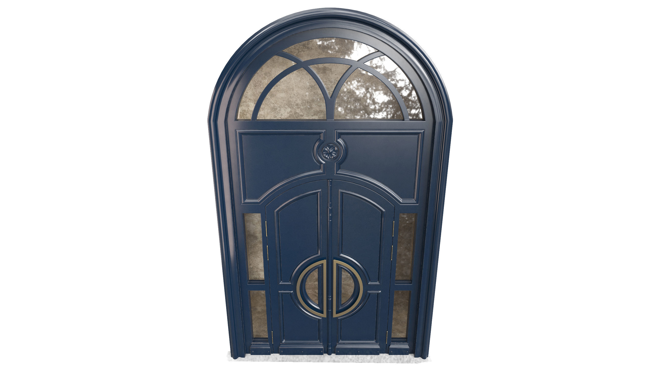 Entrance classic door 58 3D model | CGTrader