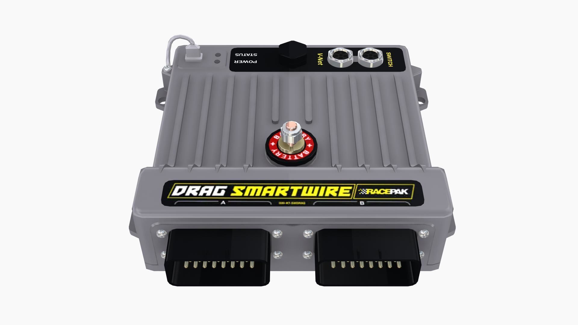 3D model Racepak Drag Smartwire Power Control Module VR / AR / low-poly ...