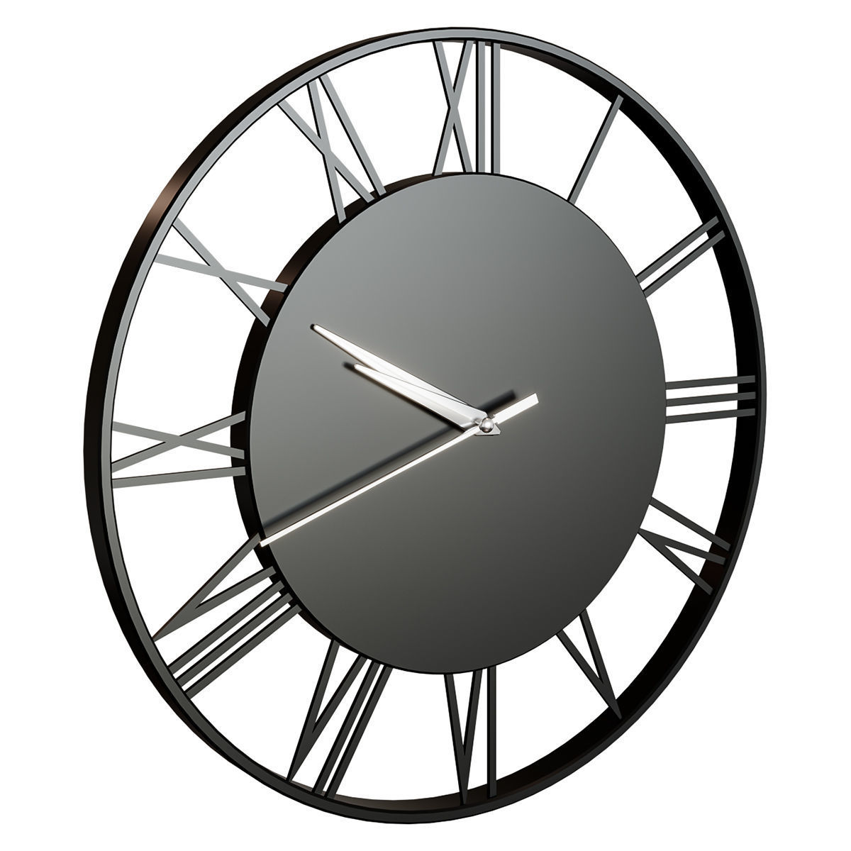 Wall Clock Manigault Clock 3D model | CGTrader