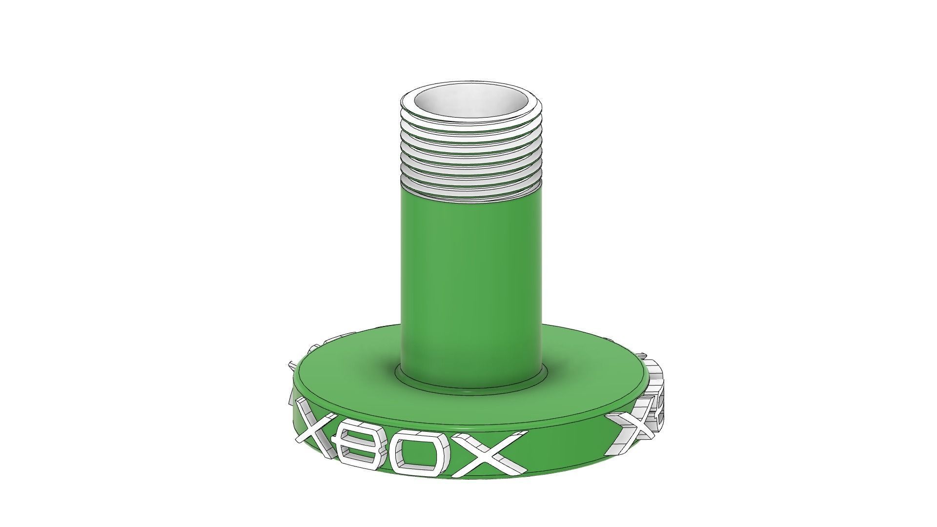 Xbox Stand With Hidden Container 3D model 3D printable | CGTrader