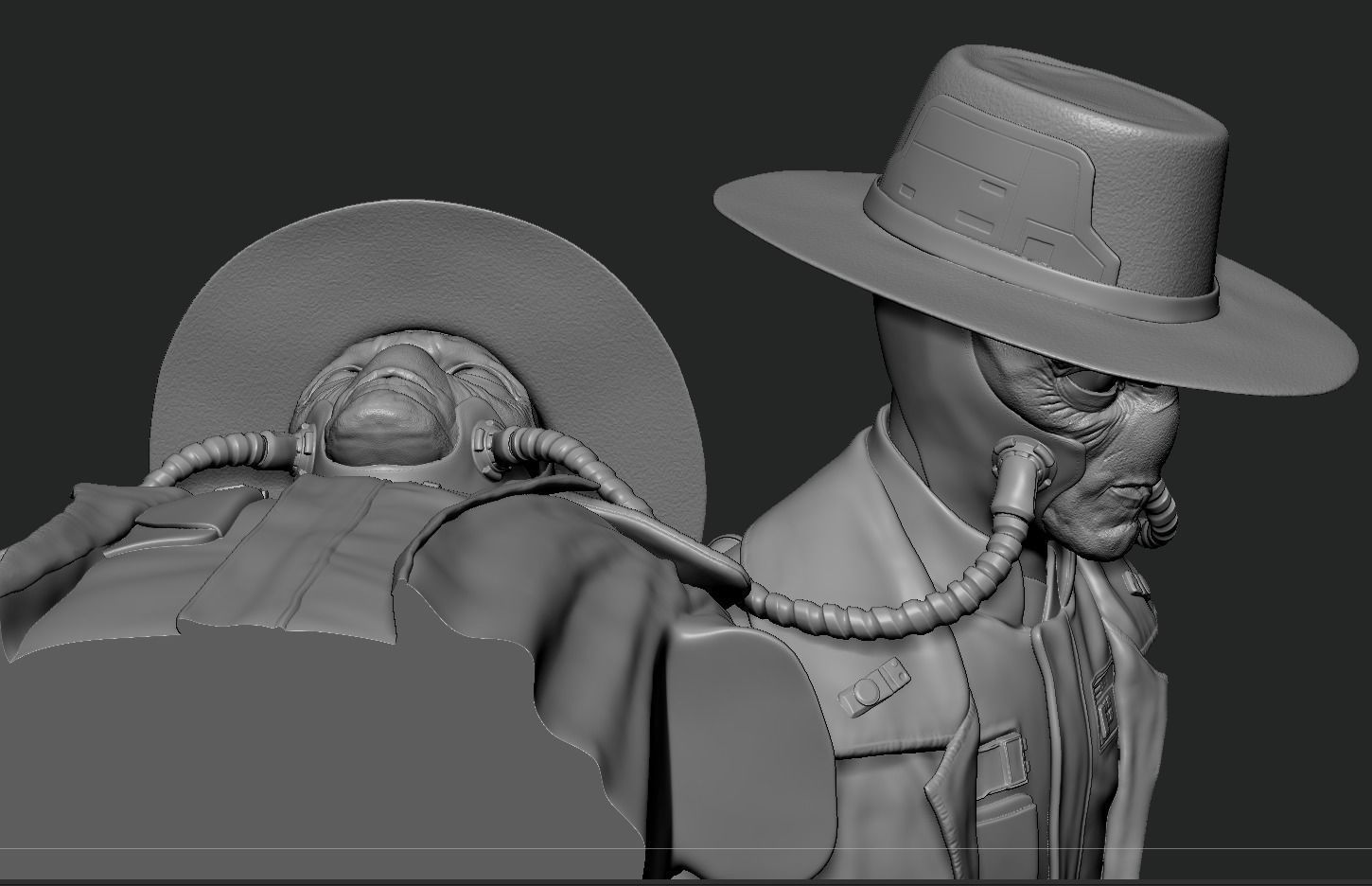 Cad Bane Bust 3D model 3D printable | CGTrader