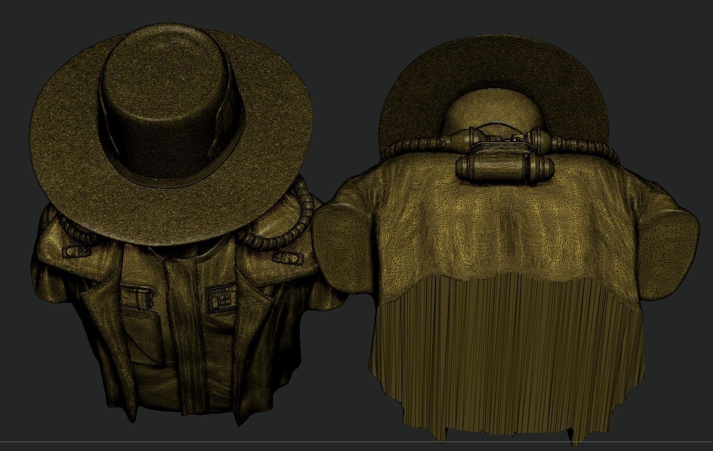 Cad Bane Bust 3D model 3D printable | CGTrader