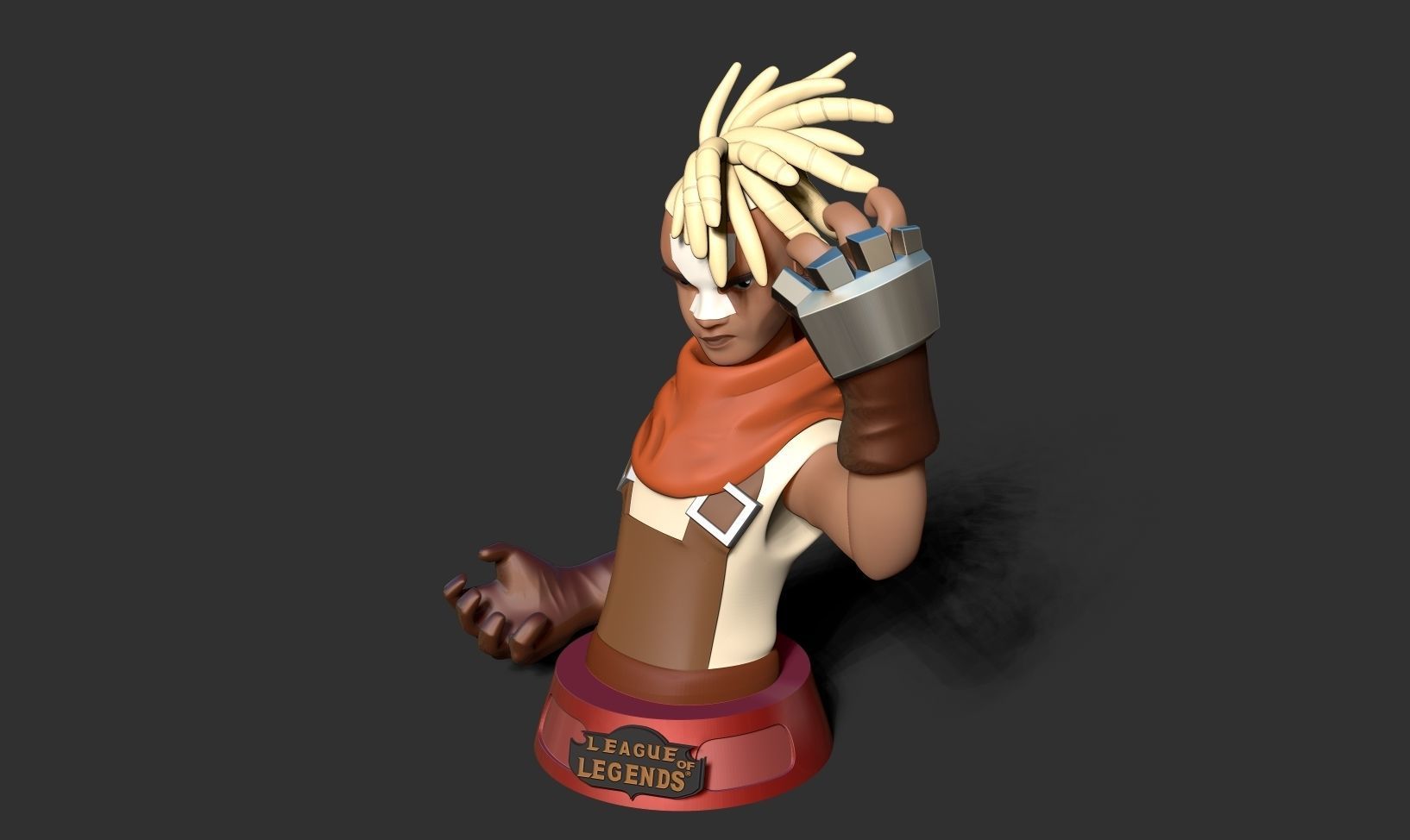 Ekko - Arcane Fanart 3D model 3D printable | CGTrader