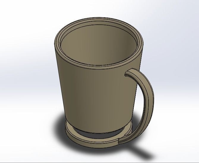 Coffee mug 3D model 3D printable | CGTrader