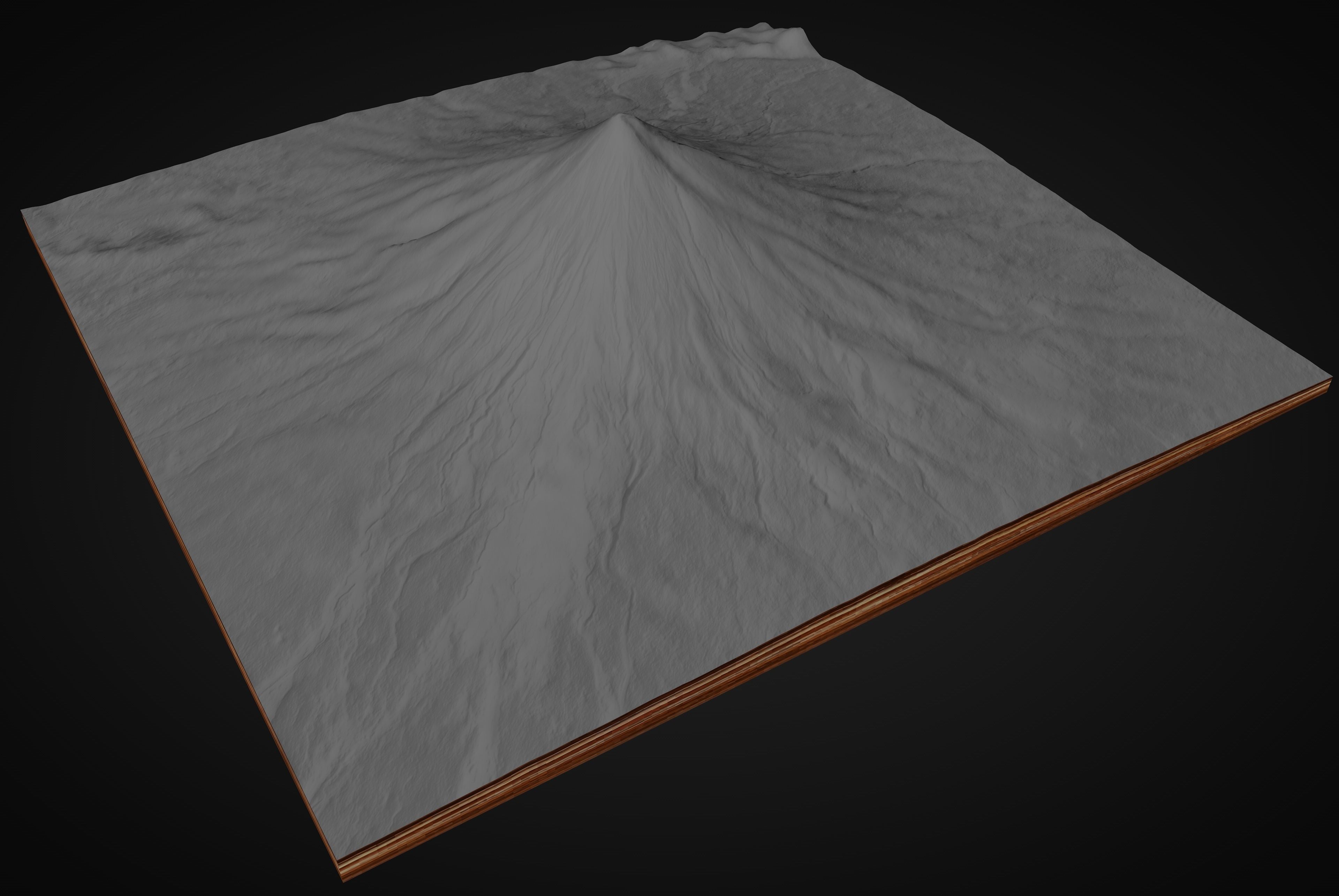 Mayon Volcano 3D model | CGTrader
