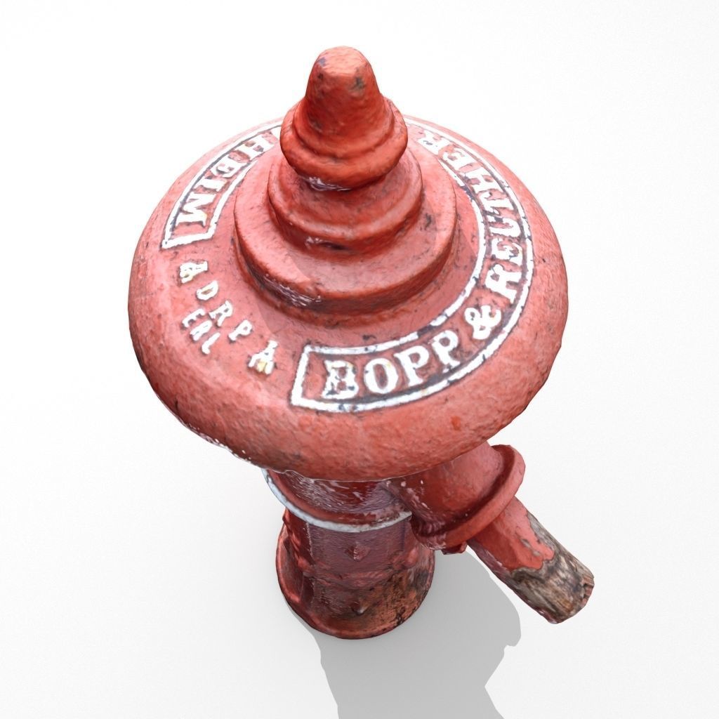 Outdoor fire hydrant 3D model | CGTrader