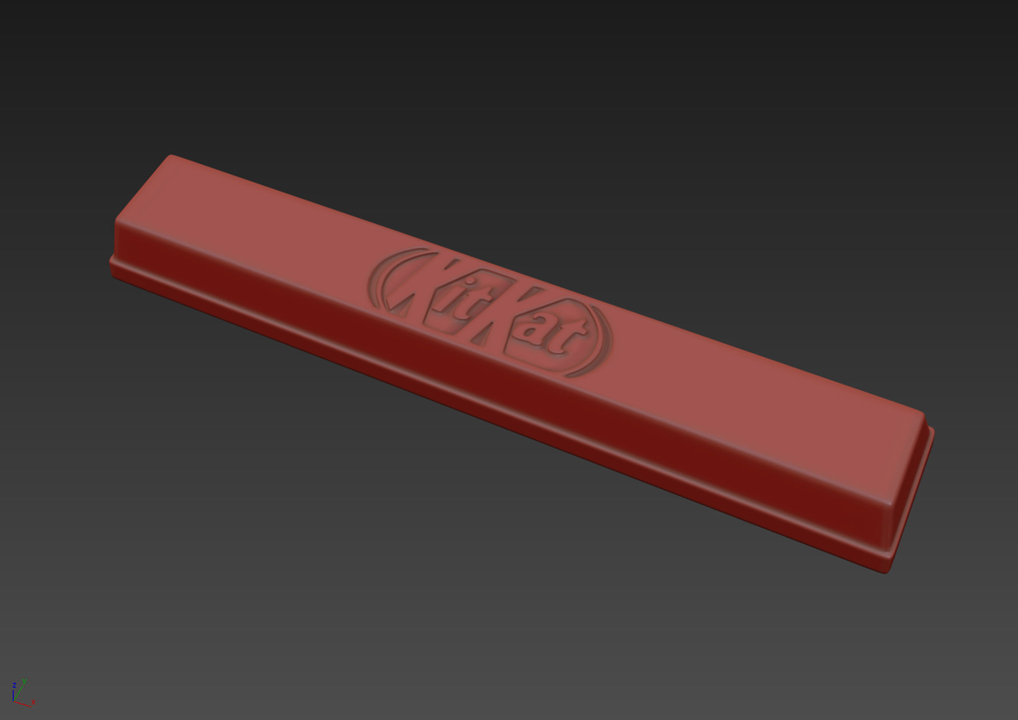 Kit Kat Chocolate bar 3D model | CGTrader