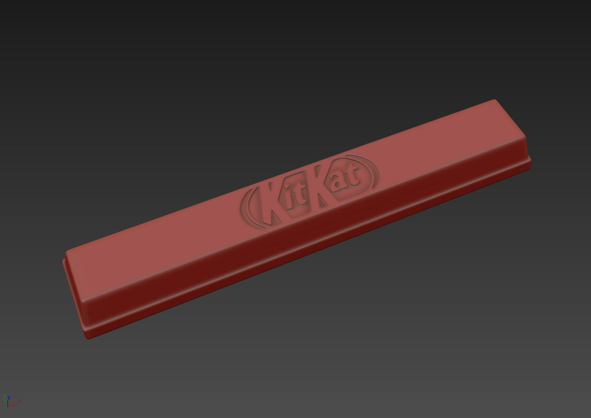 Kit Kat Chocolate bar 3D model | CGTrader
