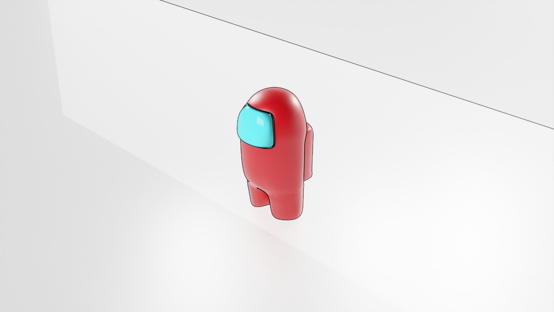 Among Us player 3D Model free 3D model | CGTrader
