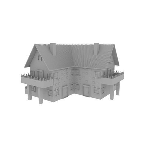 House 0003 3D model | CGTrader
