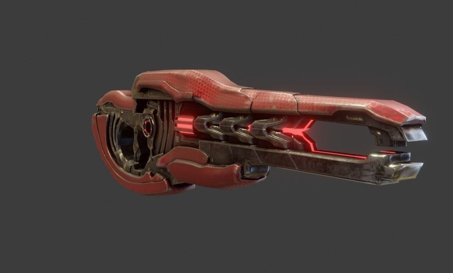 3D model Halo Infinite Stalker Rifle VR / AR / low-poly | CGTrader