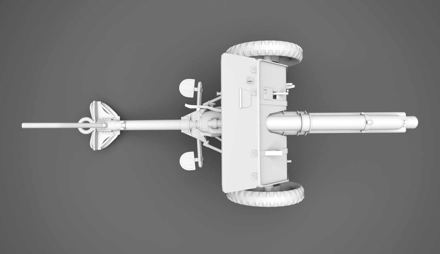 Qf 18 Pounder Scale model 3D model 3D printable | CGTrader