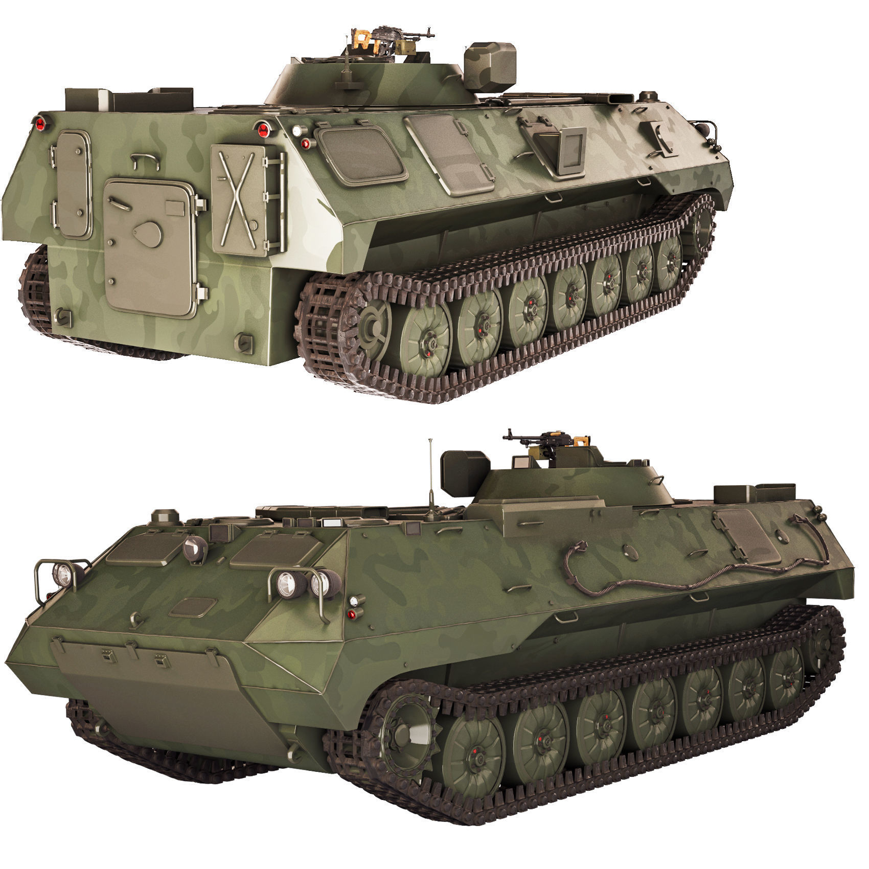 MT-LBu 1969 3D model | CGTrader