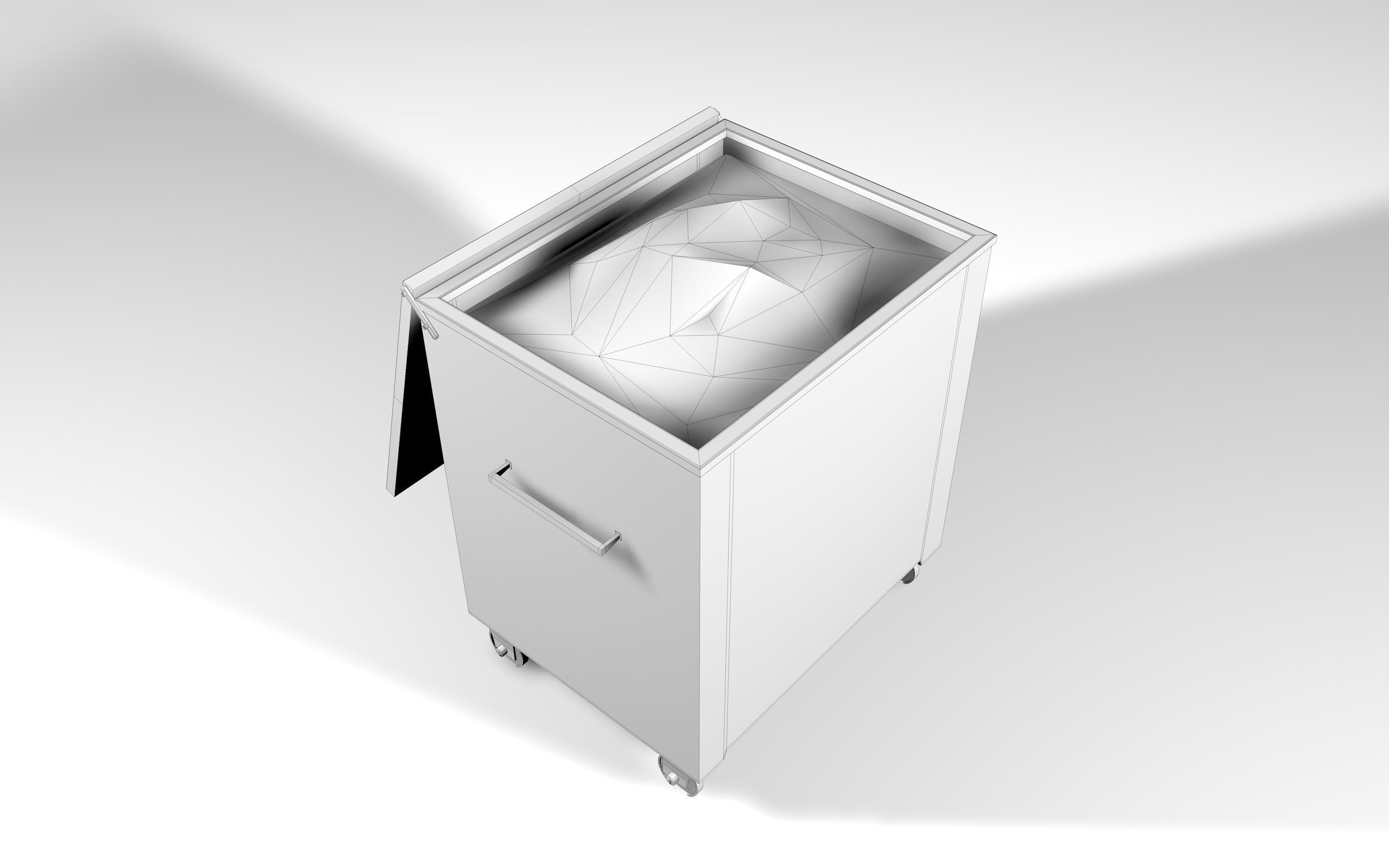 3D model Waste Container 3D Model VR / AR / low-poly | CGTrader