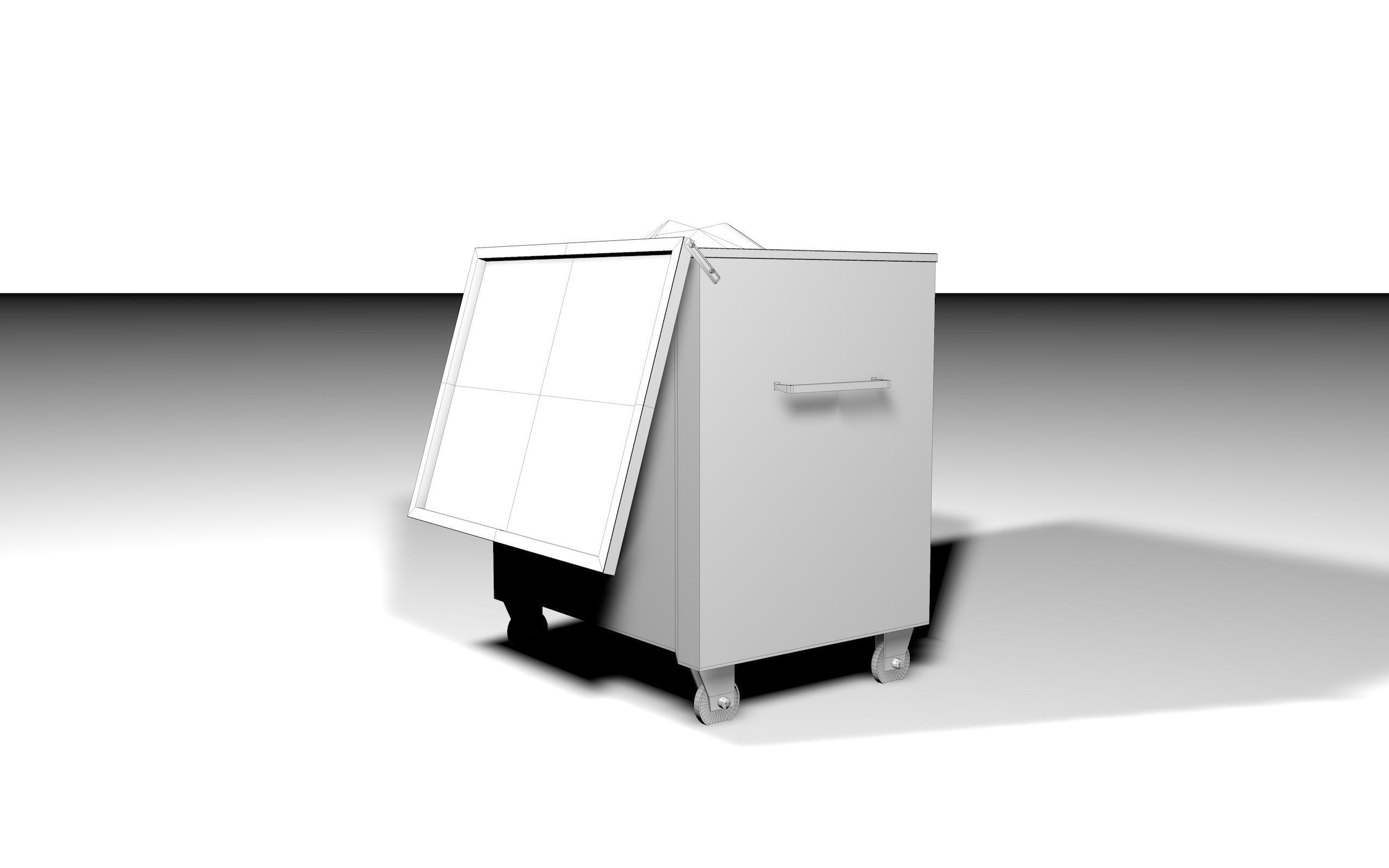 3D model Waste Container 3D Model VR / AR / low-poly | CGTrader