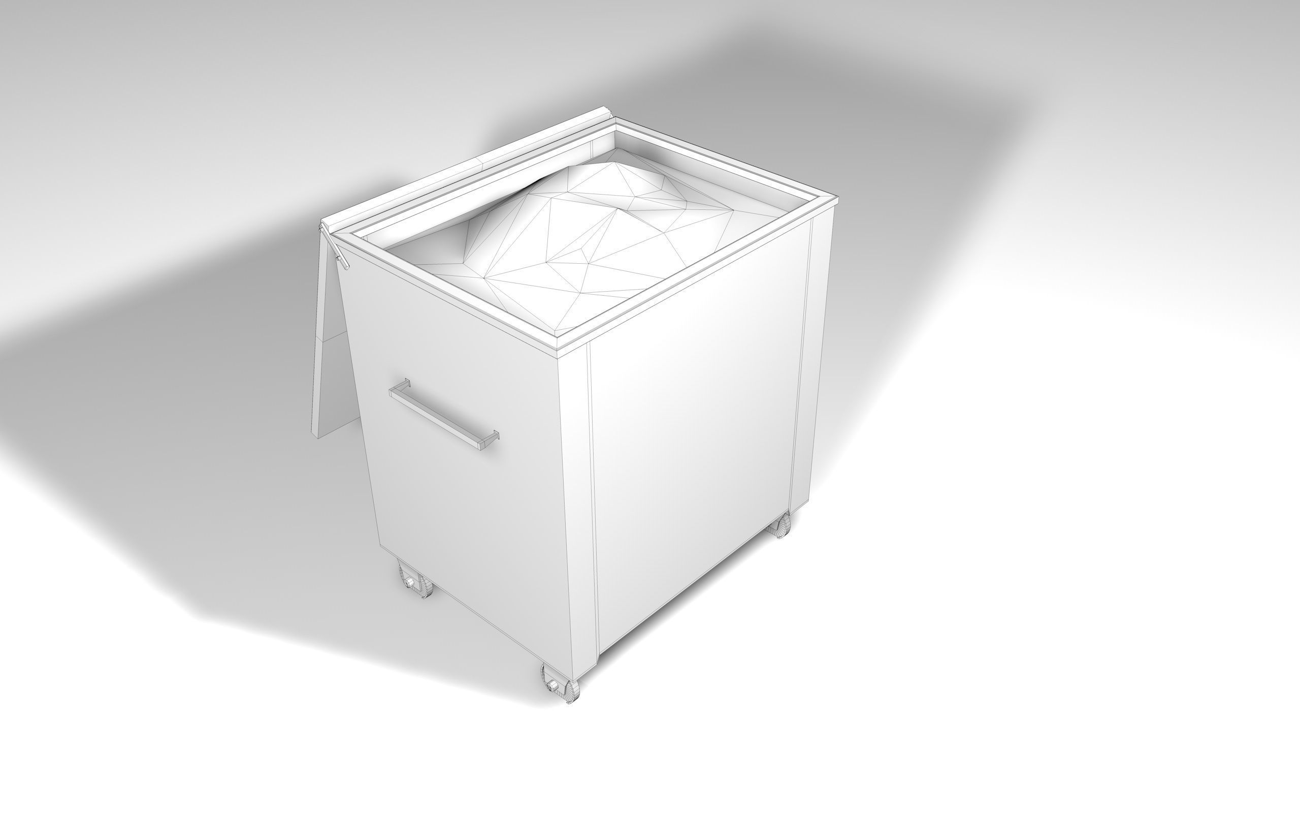 3D model Waste Container 3D Model VR / AR / low-poly | CGTrader