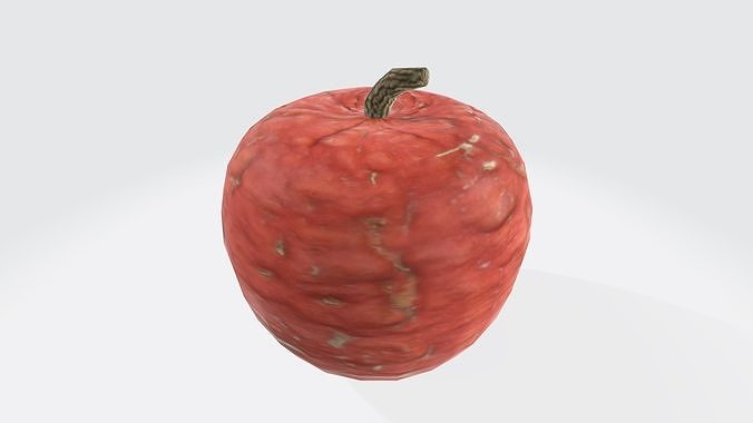 Pumpkin apple free VR / AR / low-poly 3D model | CGTrader