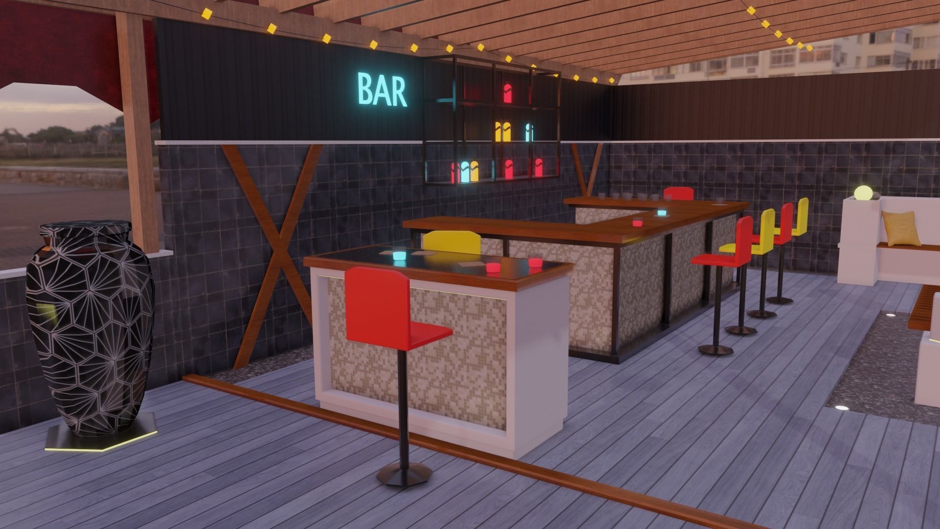 3D Model Collection Metaverse Rooms VR / AR / low-poly | CGTrader