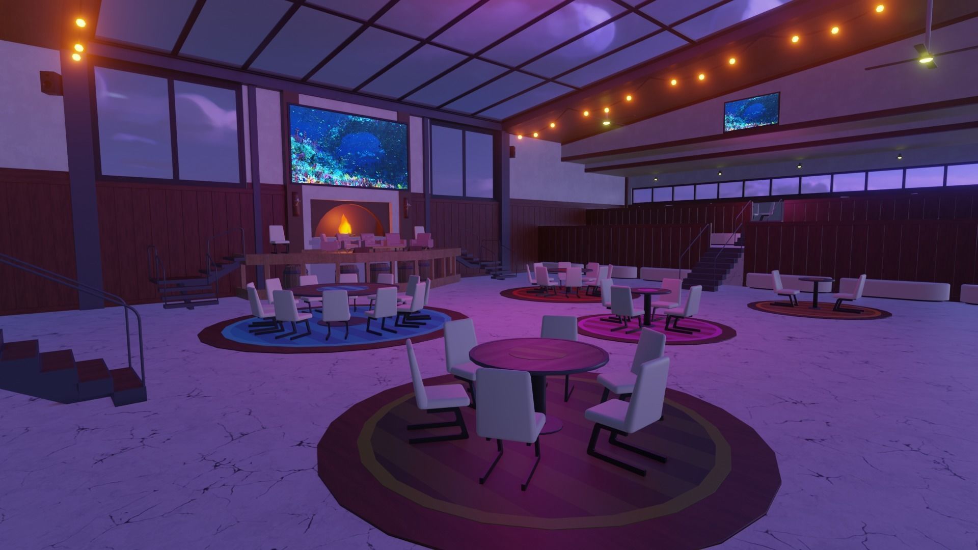 3D Model Collection Metaverse Rooms VR / AR / low-poly | CGTrader