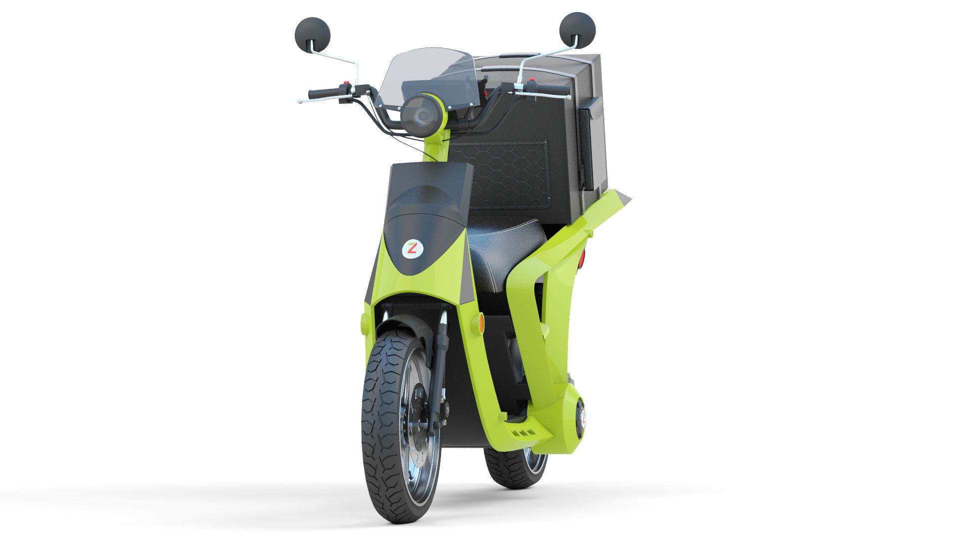 Mahindra GenZe 2 electric scooter Bike 3D model | CGTrader