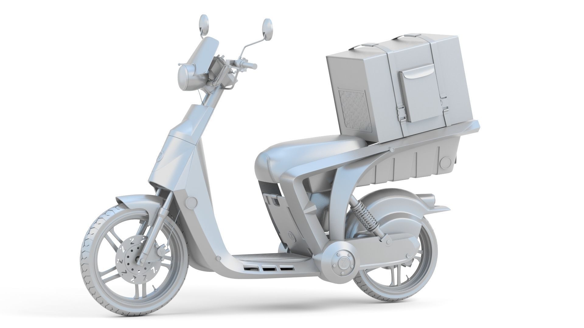 Mahindra GenZe 2 electric scooter Bike 3D model | CGTrader