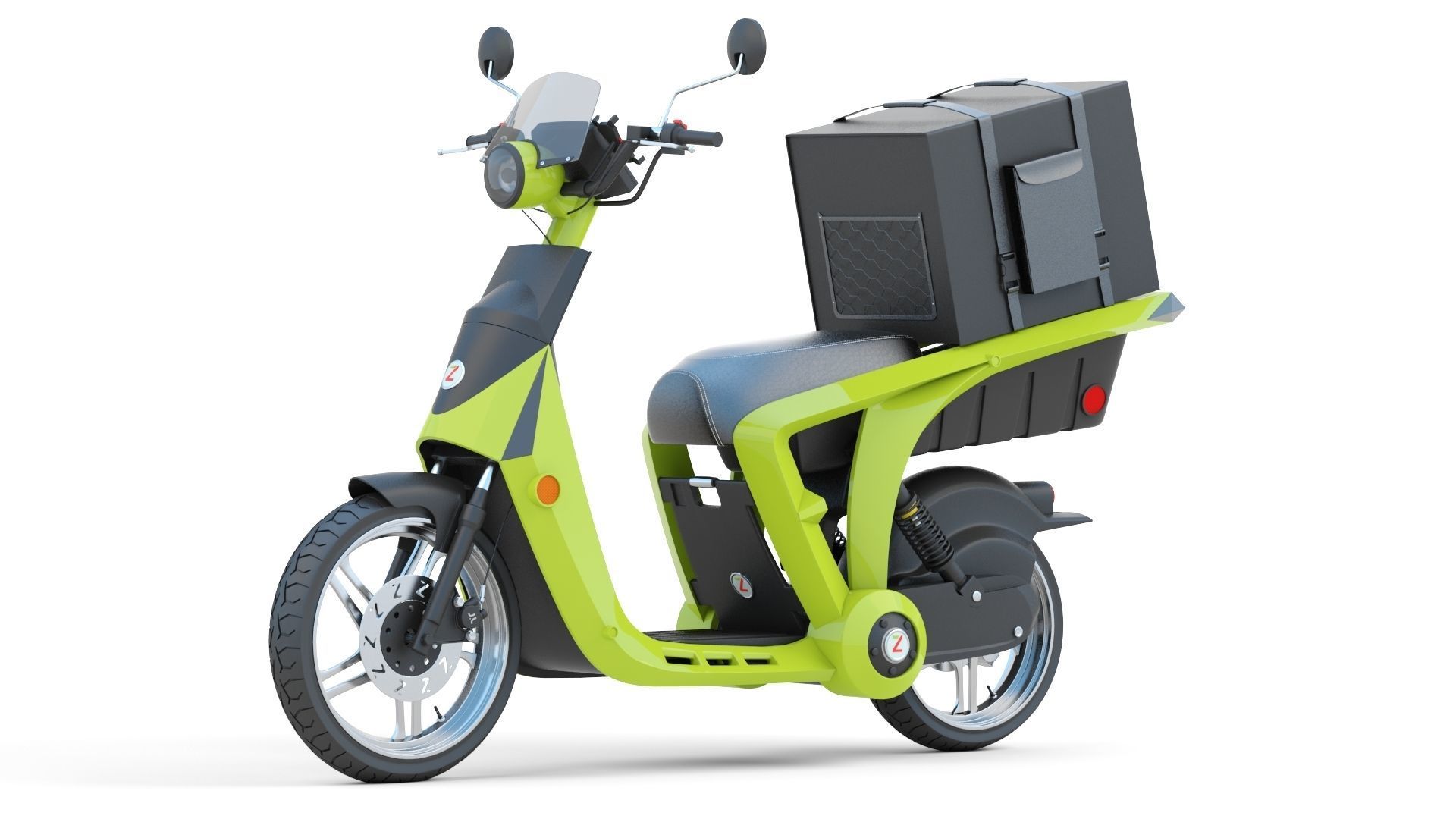 Mahindra GenZe 2 electric scooter Bike 3D model | CGTrader