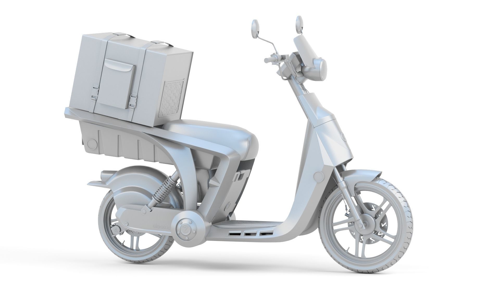 Mahindra GenZe 2 electric scooter Bike 3D model | CGTrader