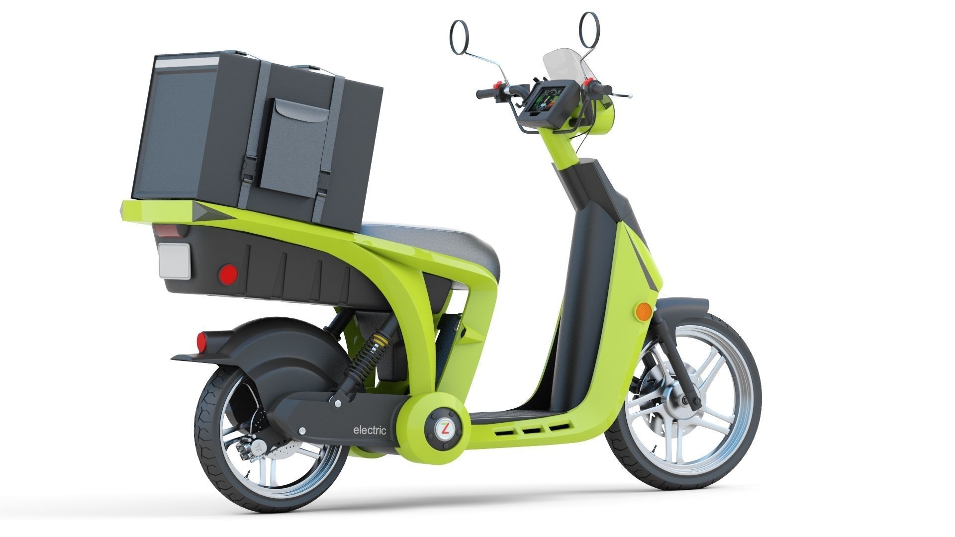 Mahindra GenZe 2 electric scooter Bike 3D model | CGTrader
