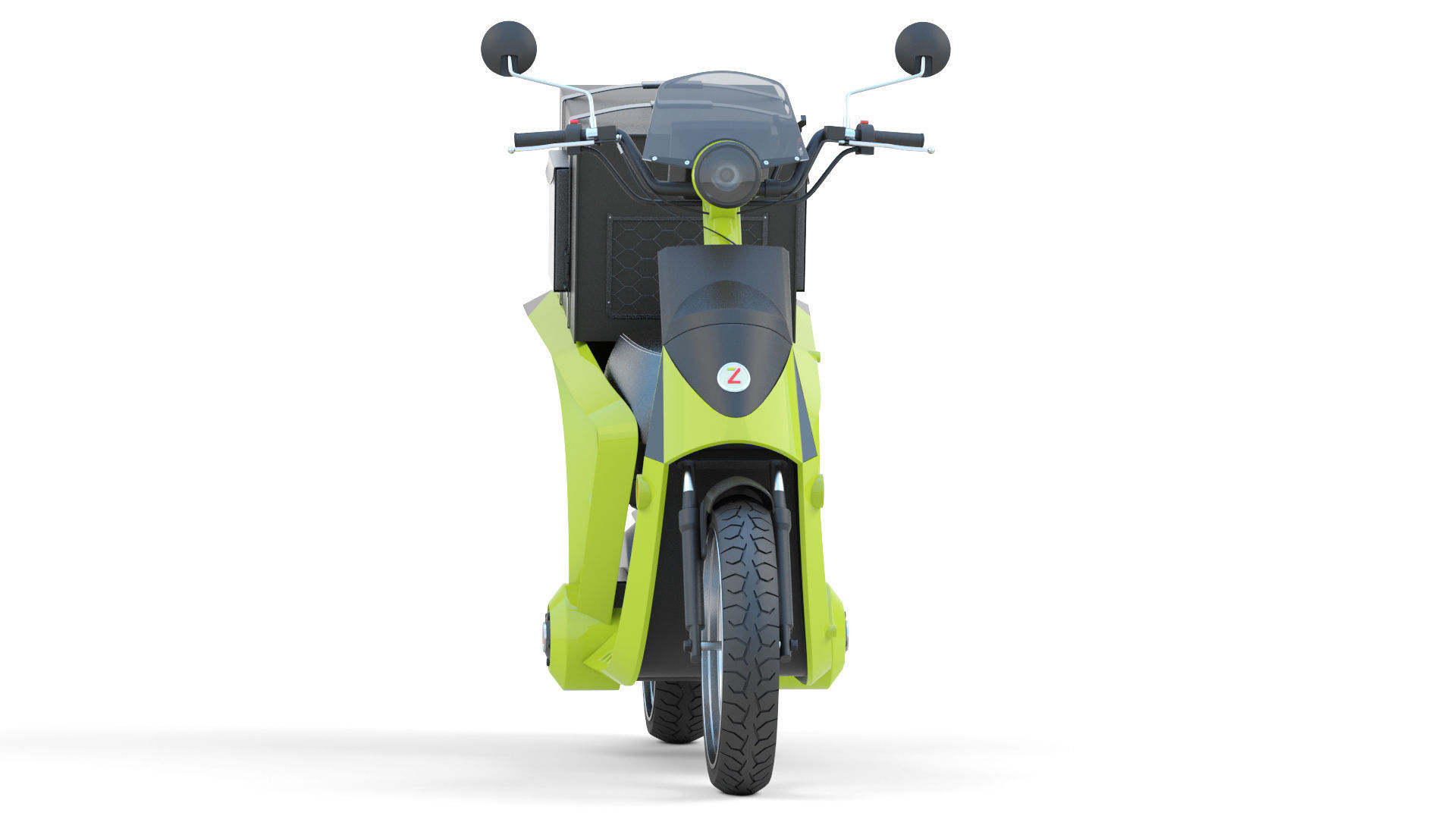 Mahindra GenZe 2 electric scooter Bike 3D model | CGTrader