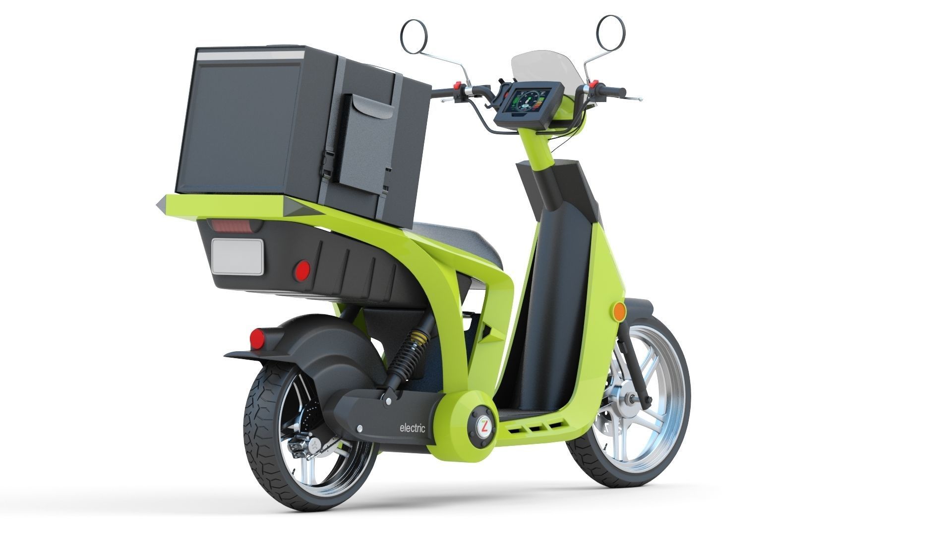 Mahindra GenZe 2 electric scooter Bike 3D model | CGTrader