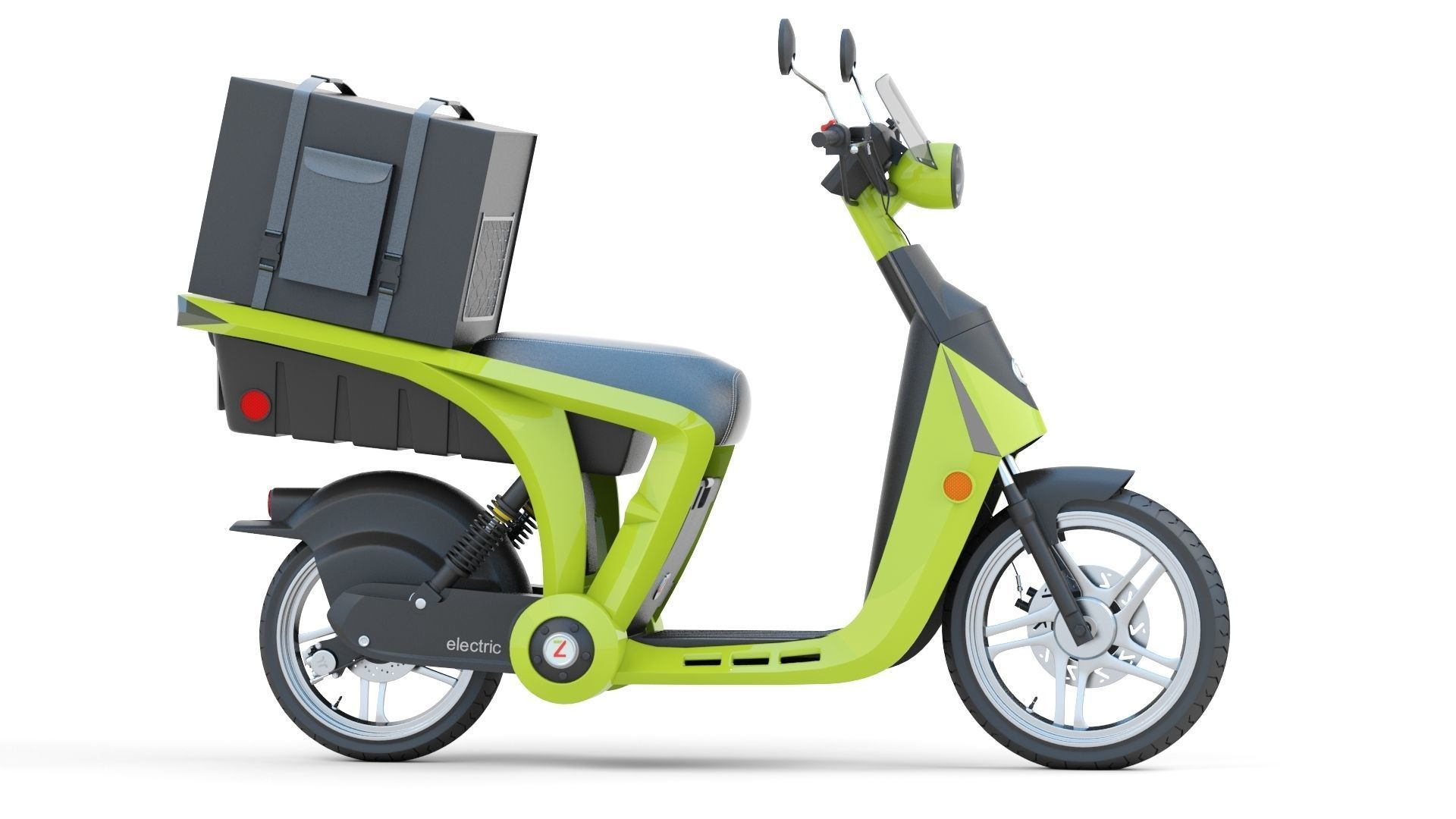 Mahindra GenZe 2 electric scooter Bike 3D model | CGTrader