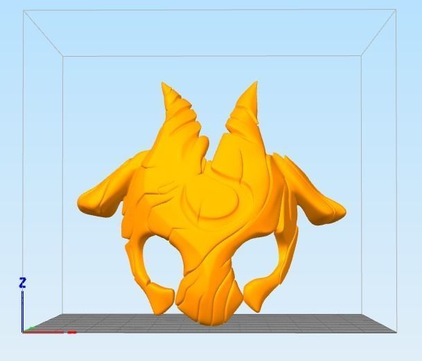 Kindred Lamb mask 3D model 3D printable | CGTrader