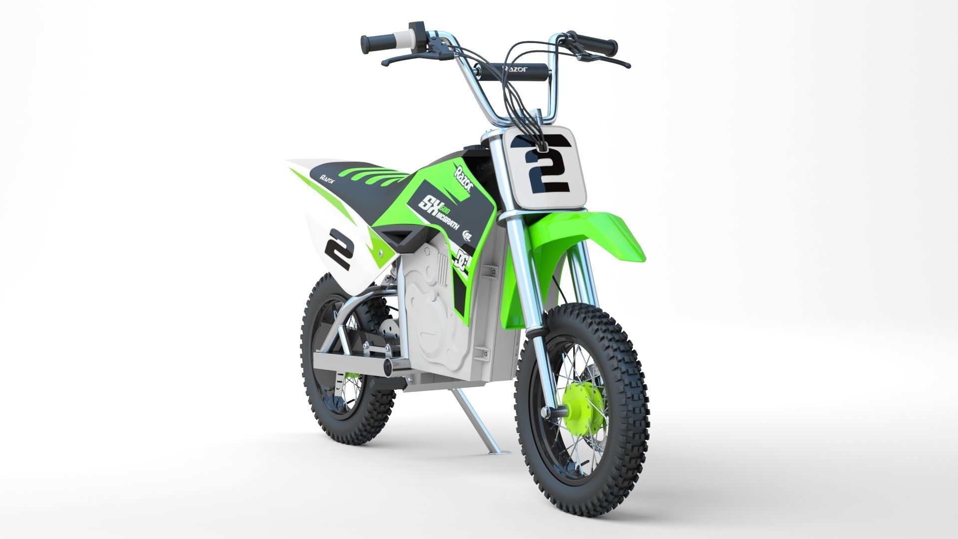Razor Dirt Rocket SX500 McGrath Electric 3D model | CGTrader