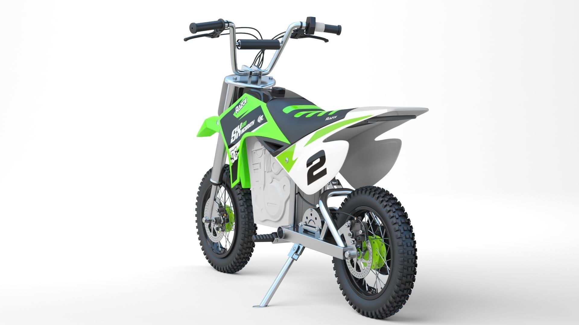 Razor Dirt Rocket SX500 McGrath Electric 3D model | CGTrader