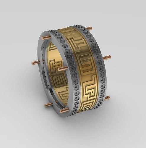 Composite ring of Solomon 3D model 3D printable | CGTrader