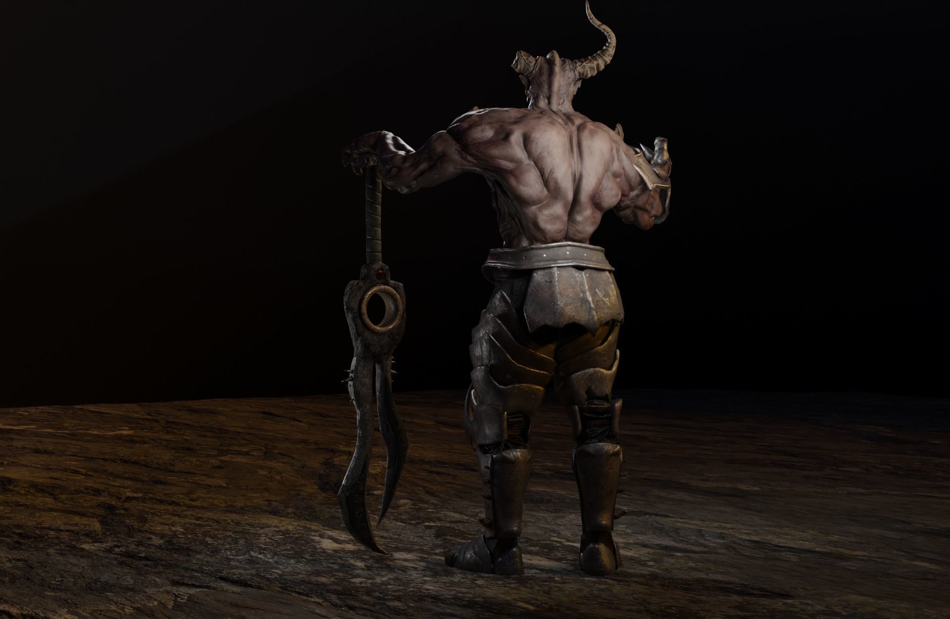 3D model Demon VR / AR / low-poly | CGTrader