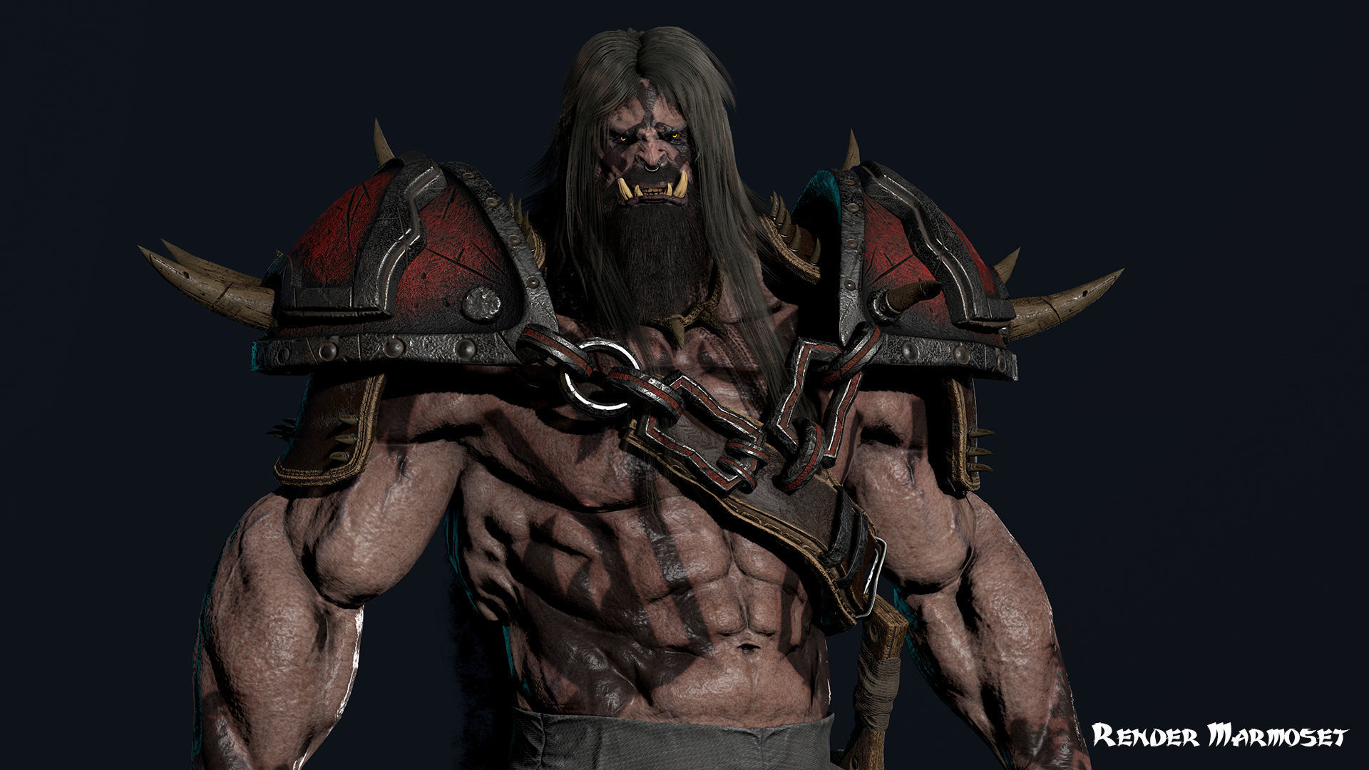 3D model Orc Fury VR / AR / low-poly | CGTrader