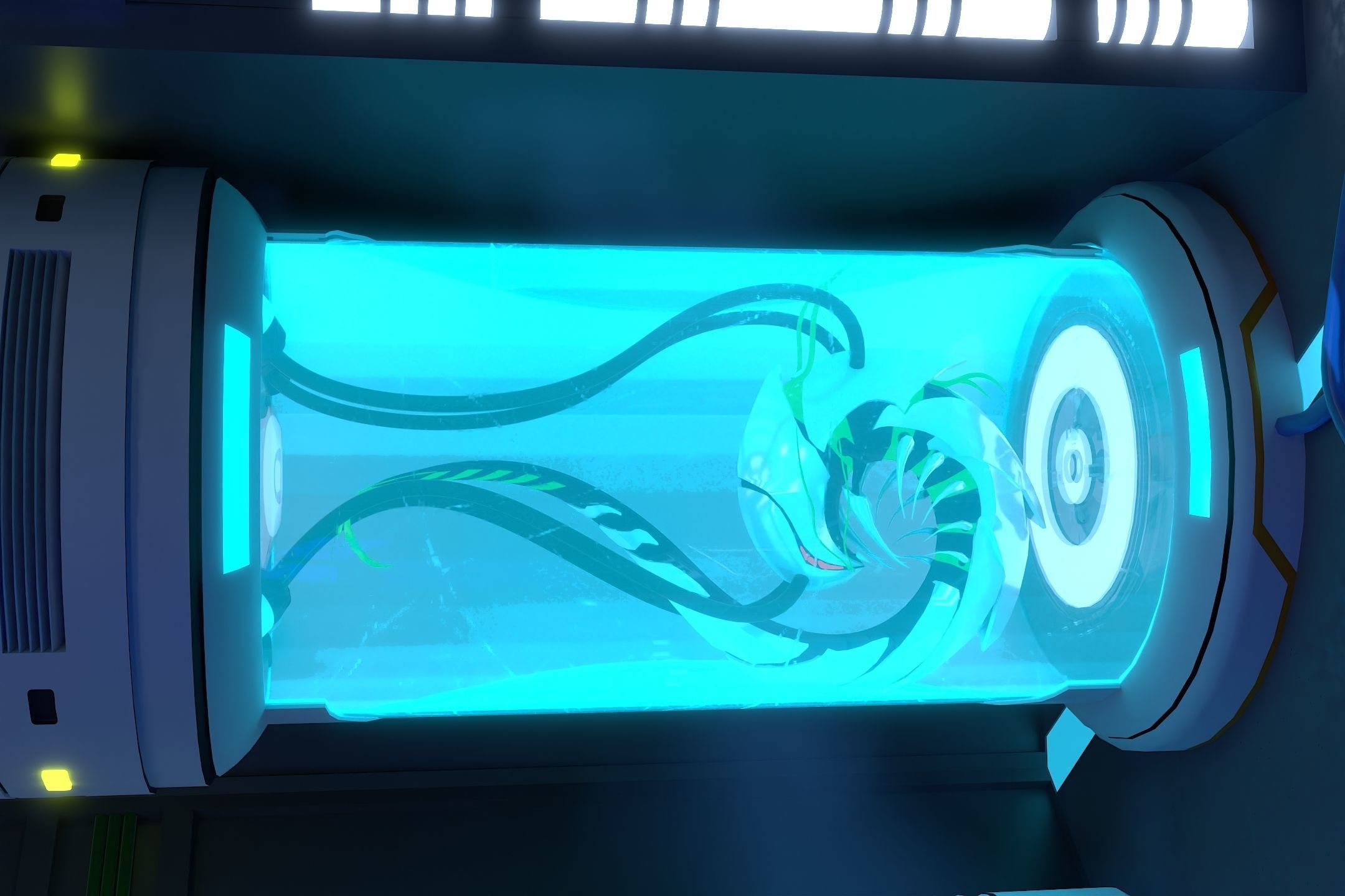 Laboratory Monster 3D 3D model | CGTrader