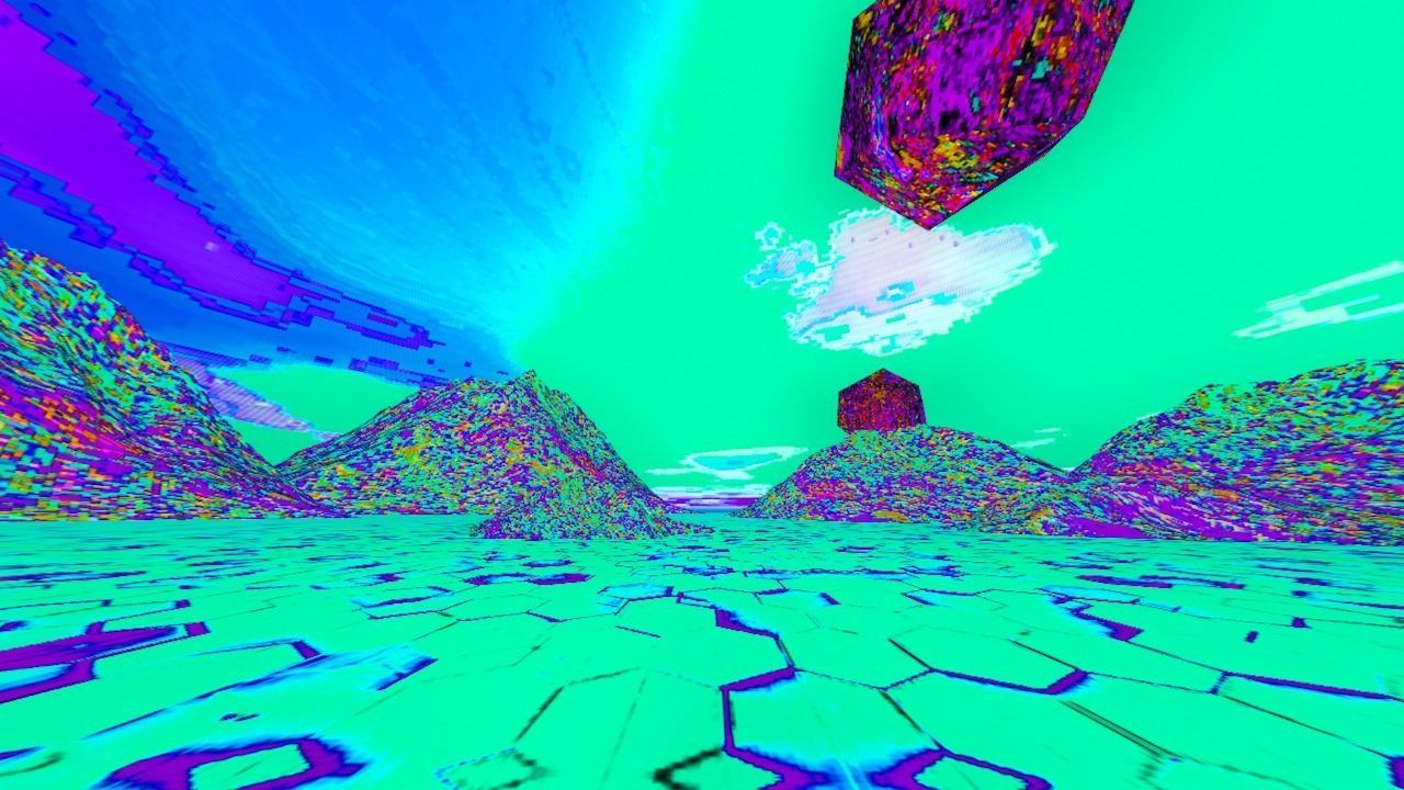 Cubemap Skybox Set Synth Springs HDRI Layout For Game Dev Texture ...