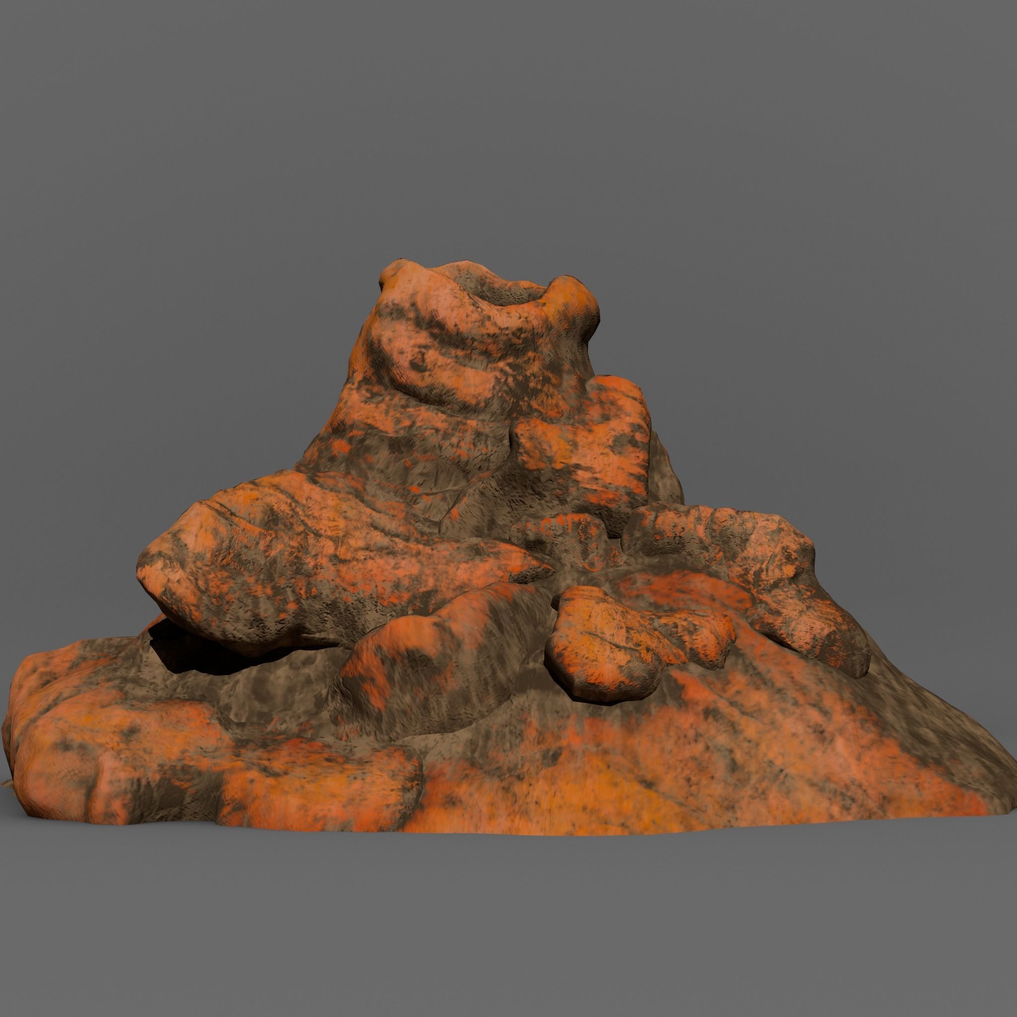 volcano - volcan free 3D model 3D printable | CGTrader
