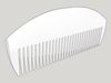 Simple Comb 3D model 3D printable | CGTrader