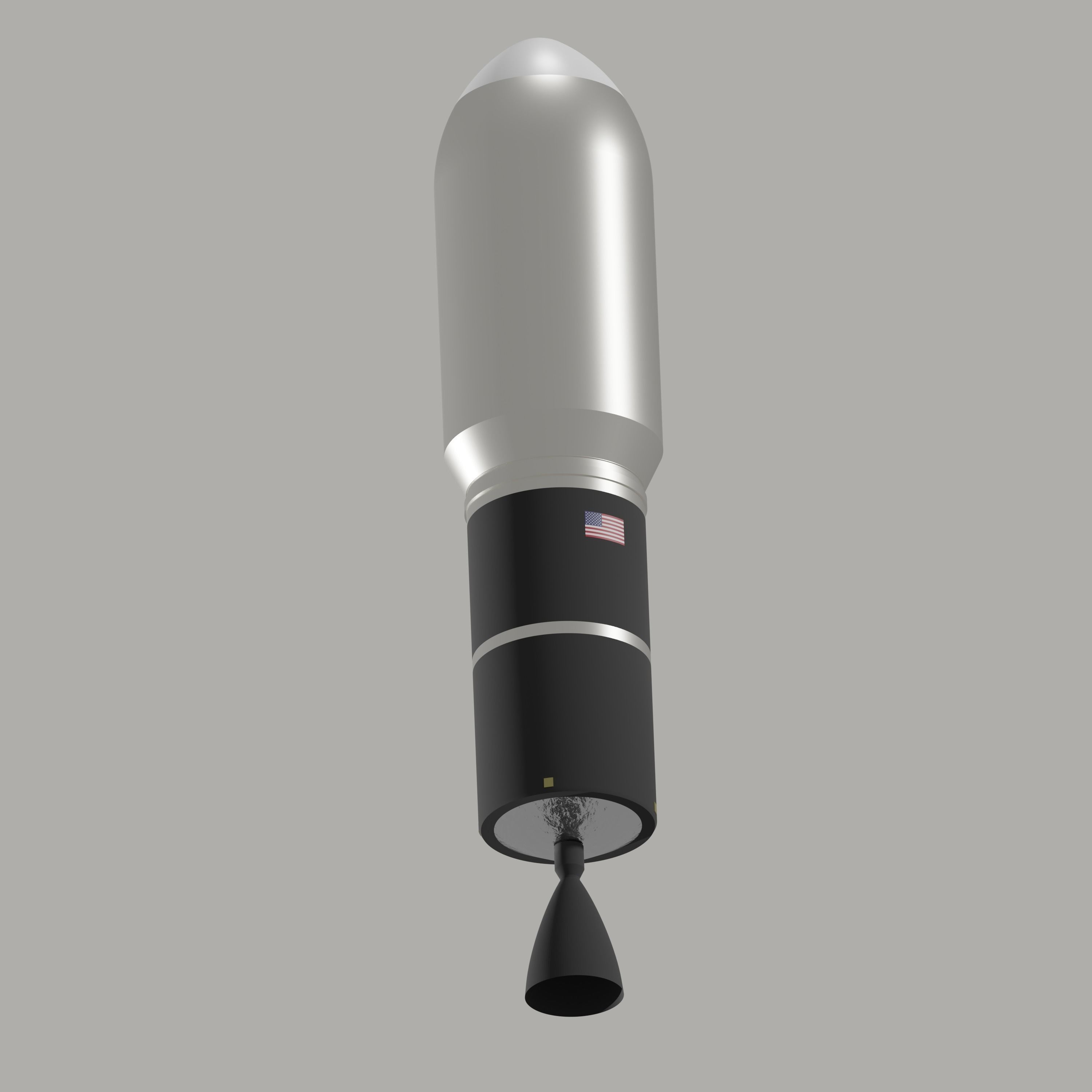Firefly Alpha Rocket 3D model | CGTrader