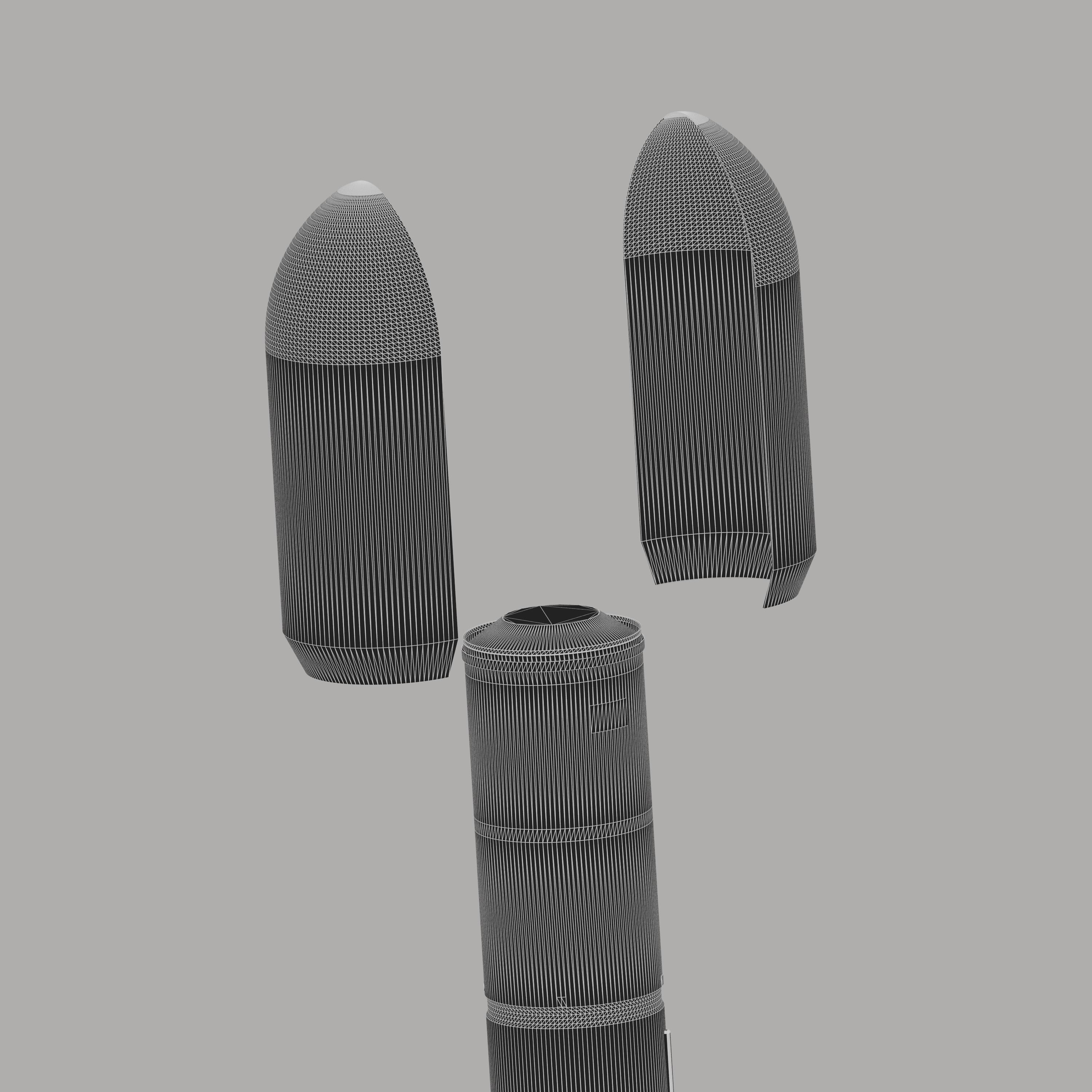 Firefly Alpha Rocket 3D model | CGTrader