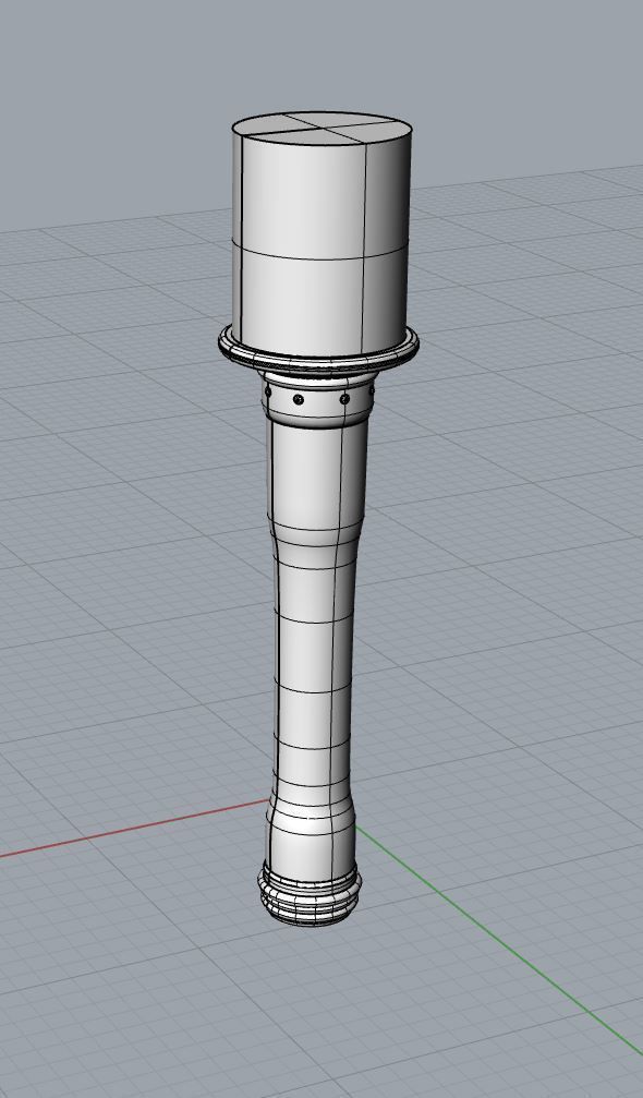 German M-24 hand genade 3D model 3D printable | CGTrader