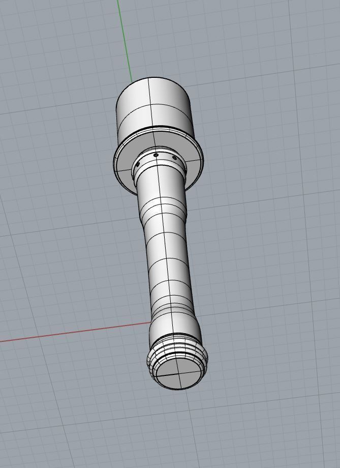 German M-24 hand genade 3D model 3D printable | CGTrader