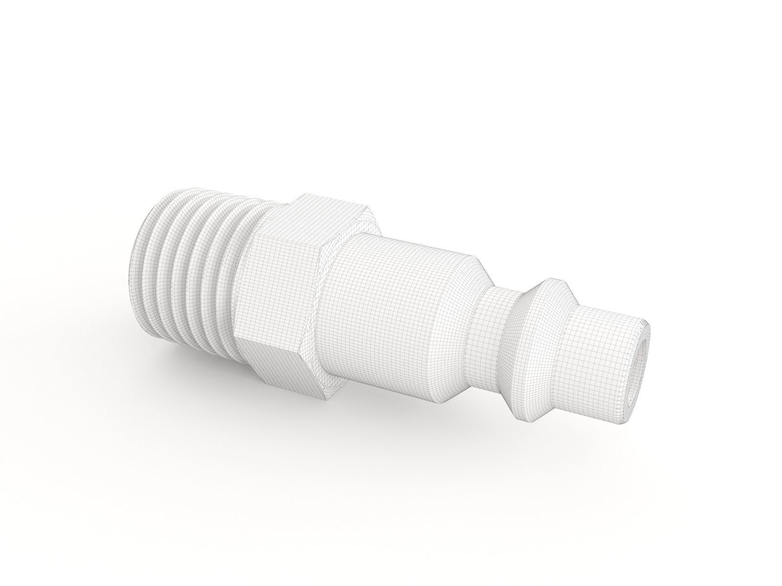 Water connector 3D model | CGTrader
