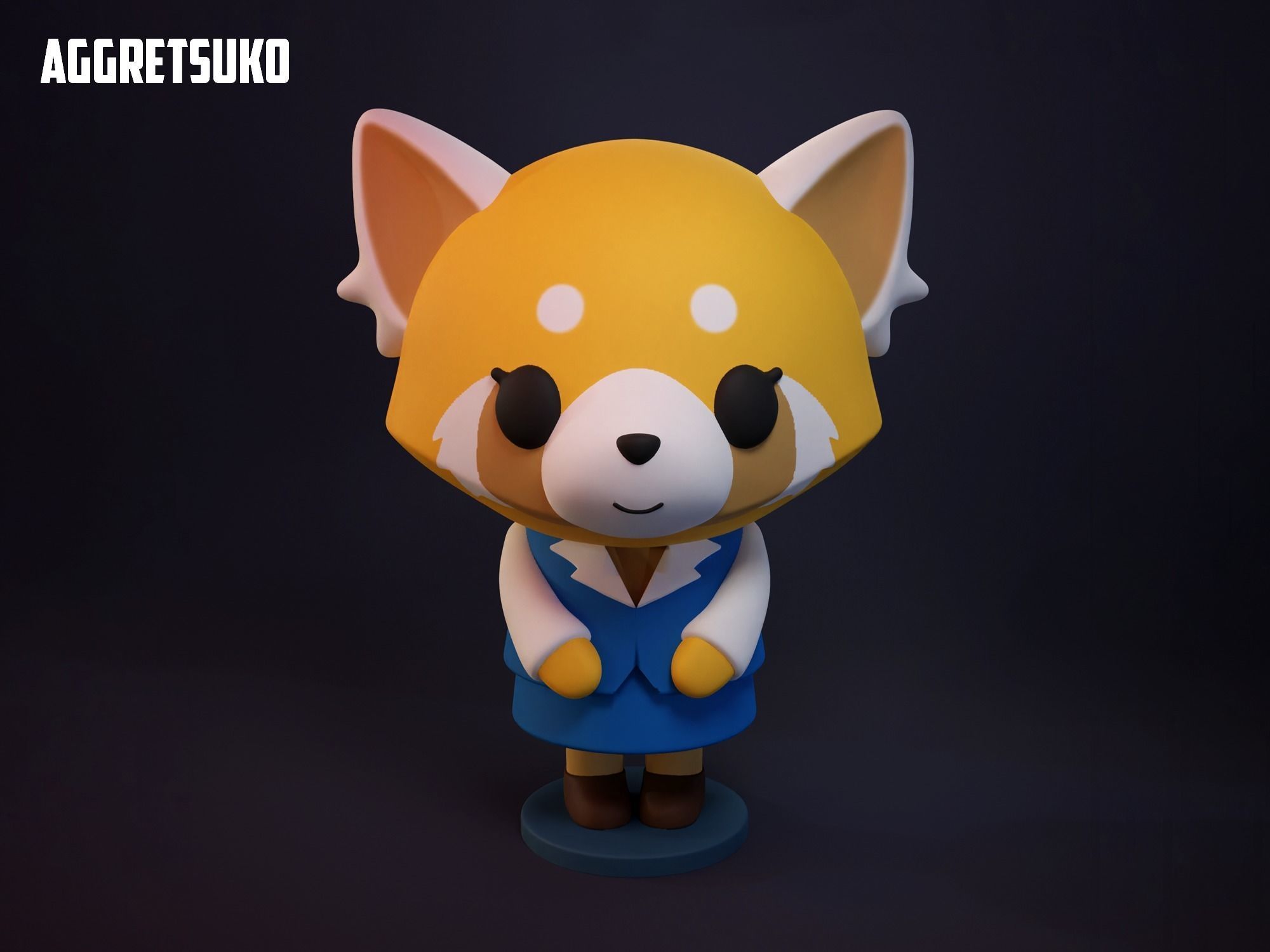 RETSUKO AGRETSUKO 3D model 3D printable | CGTrader