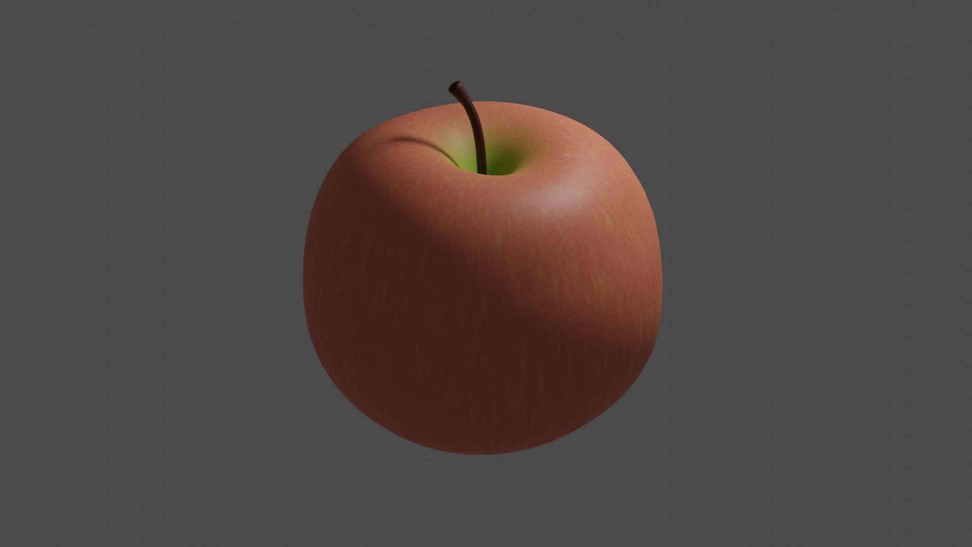 Apple 3d model fully procedural 3D model | CGTrader